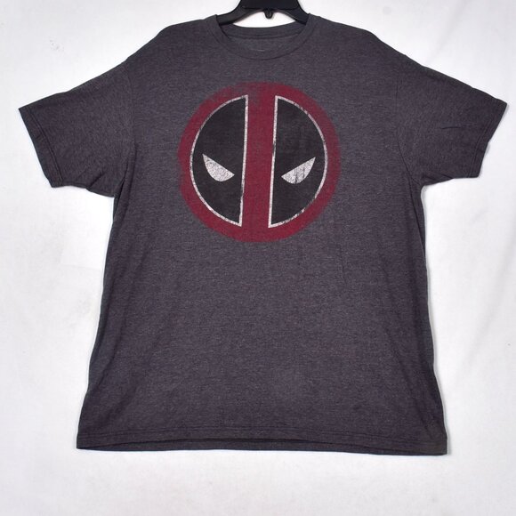 Marvel | Shirts | Marvel Deadpool Charcoal Tee Shirt Size Xl | Poshmark